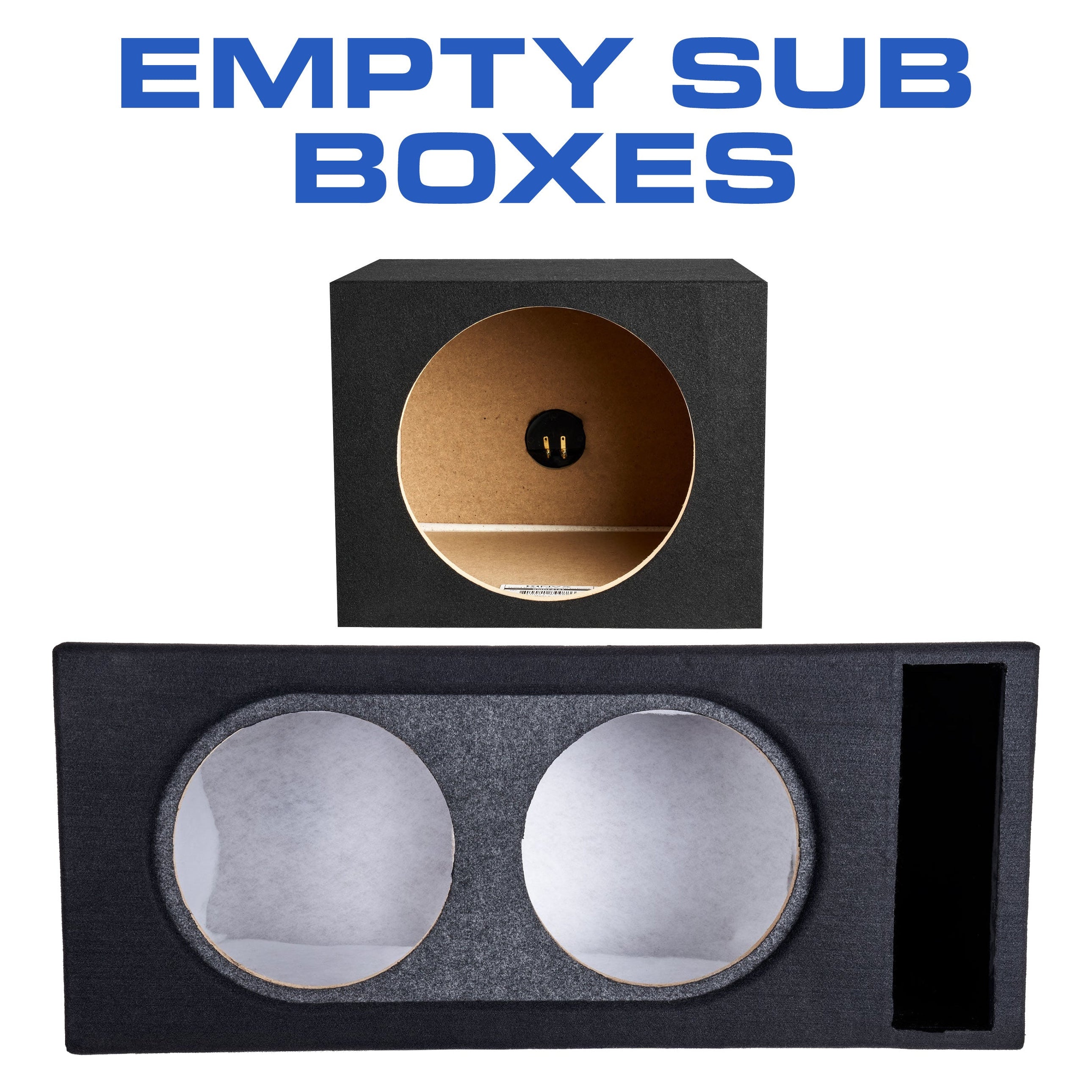 Vehicle Specific Empty Subwoofer Boxes — NVX