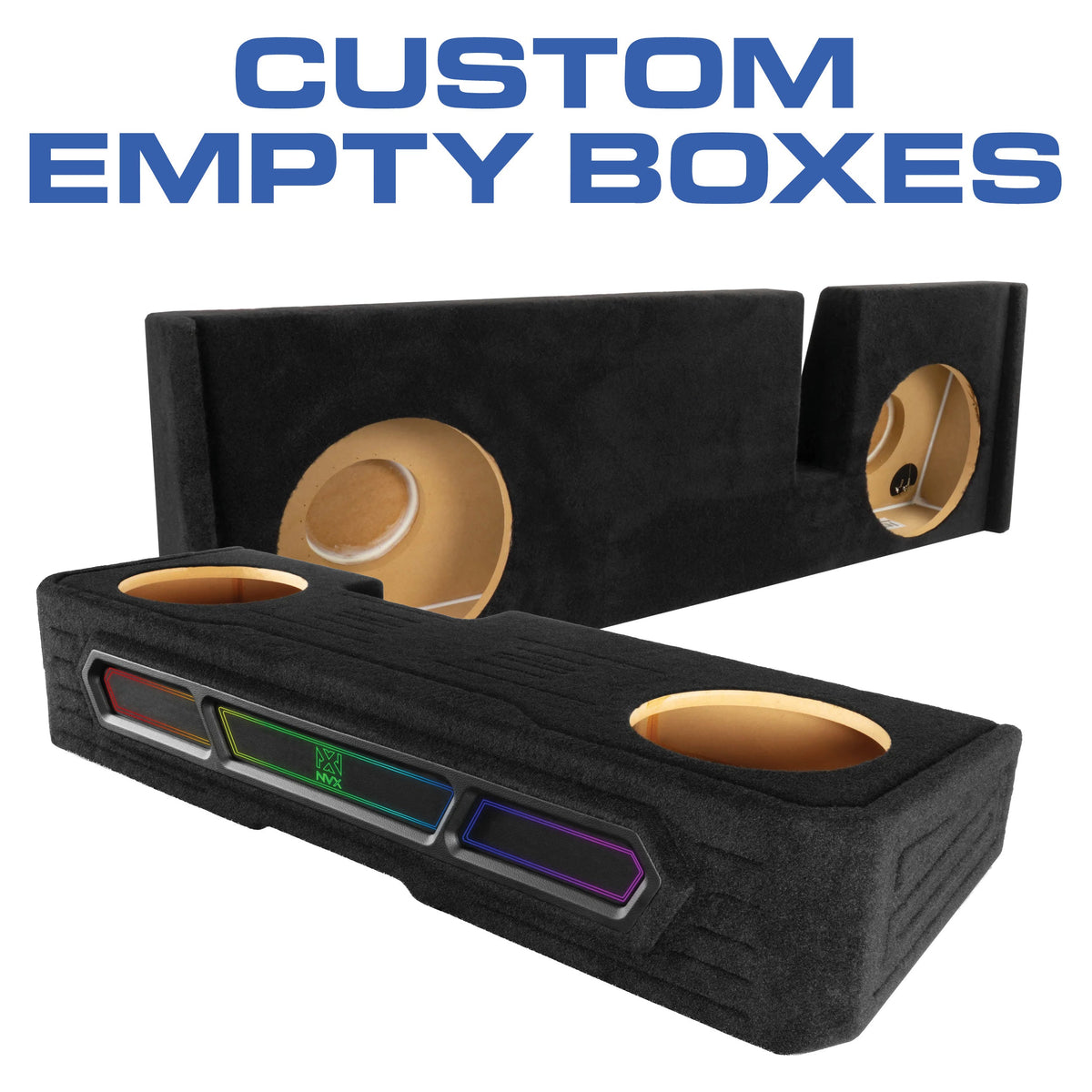 Vehicle Specific Unloaded Subwoofer Enclosures — NVX