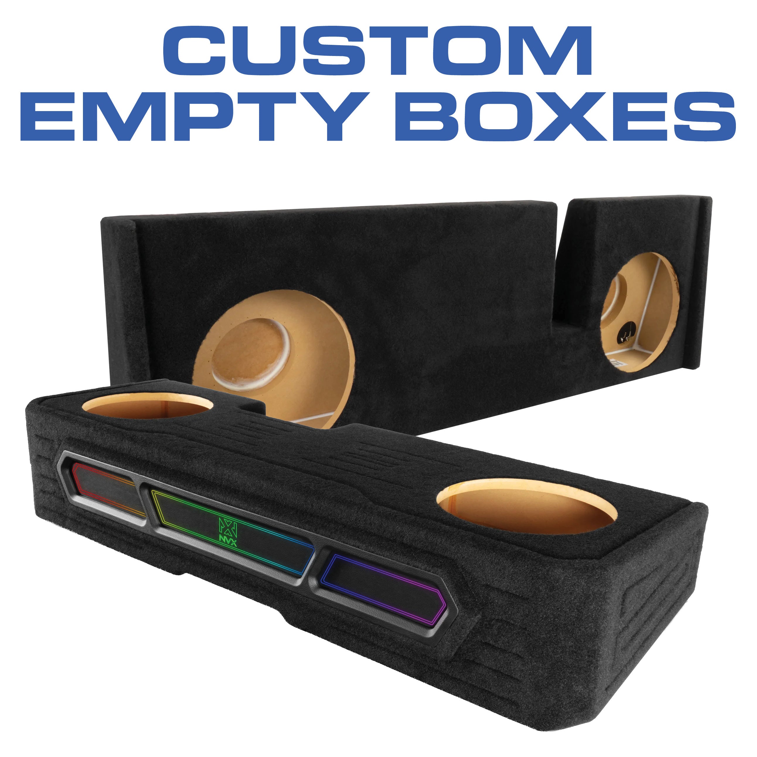 Custom Car Subwoofer Boxes and Enclosures — NVX