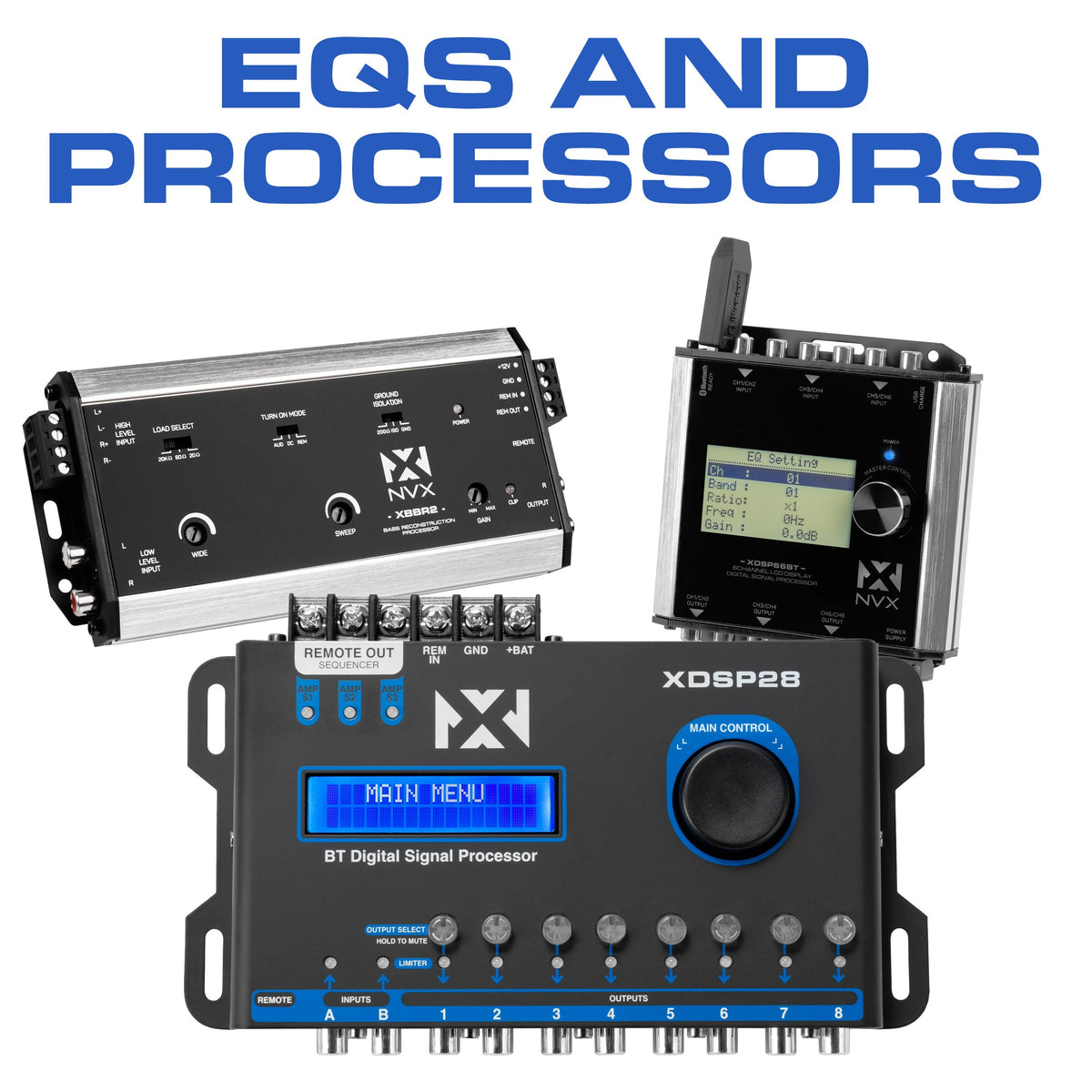 EQs and Sound Processors — NVX