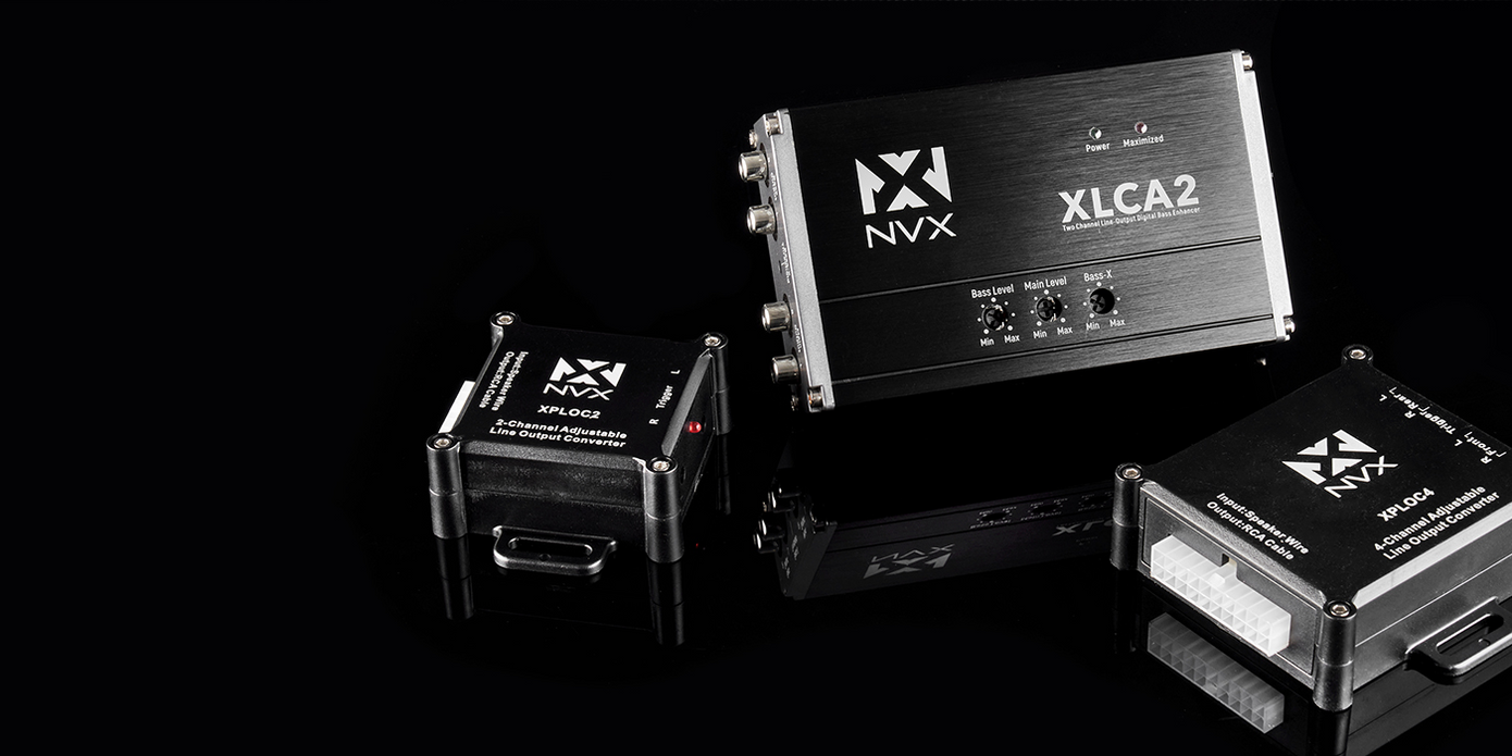 NVX Car Speakers, Subwoofers, Amplifiers and Installation Accessories