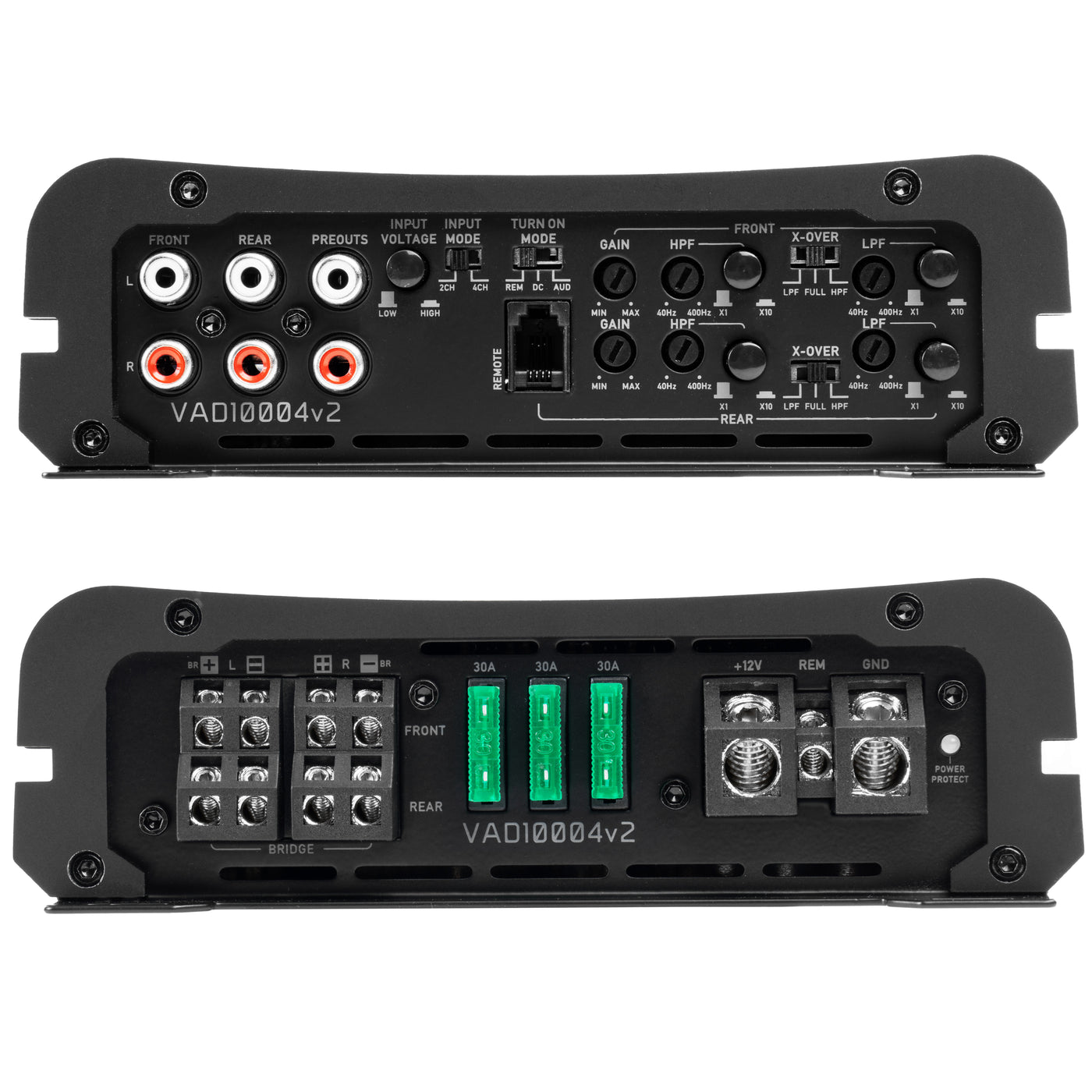 VAD10004 v2 (VAD10004v2) 1000W RMS V-Series Full-Range Class-D 4-Chann ...
