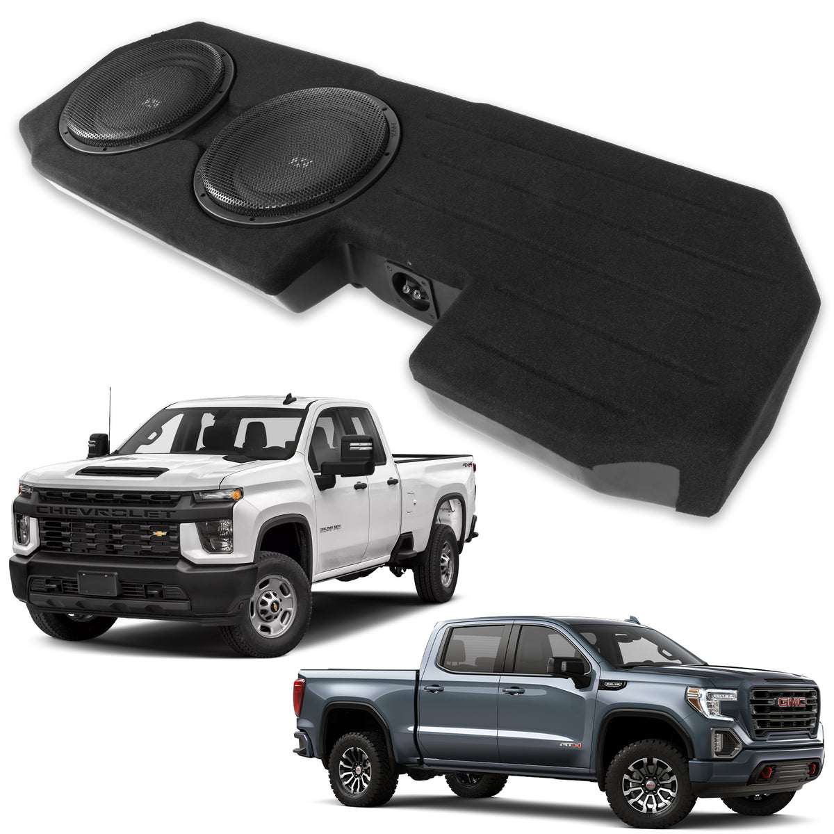 2019-up Chevrolet Silverado and GMC Sierra Crew Cab Trucks - Custom Du ...