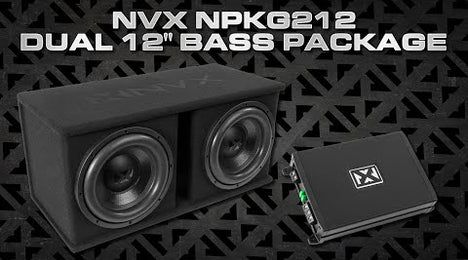 NVX Car Speakers, Subwoofers, Amplifiers and Installation Accessories