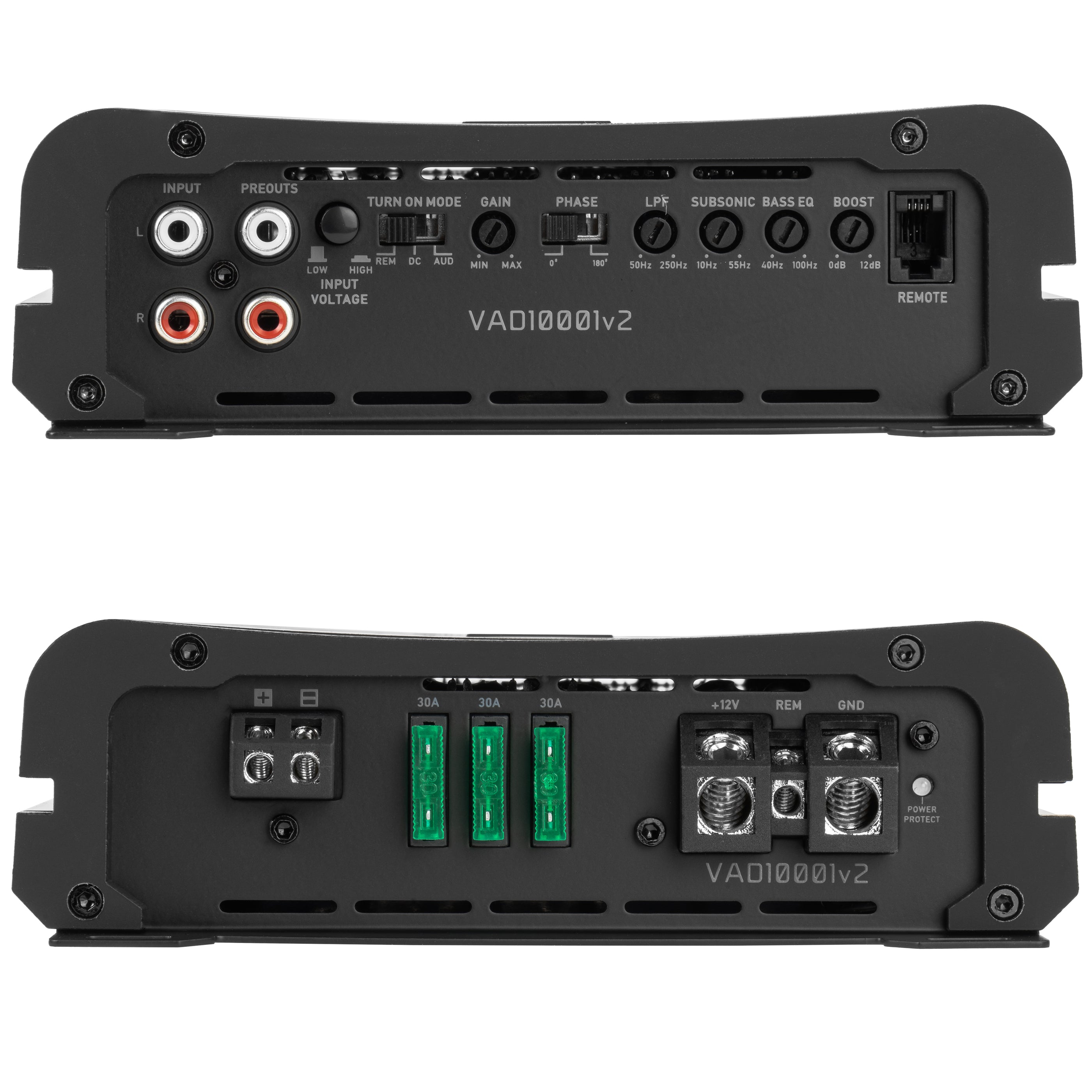 VAD10001 v2 (VAD10001v2) 1000W RMS V-Series Class-D 1-Ohm Stable Monob ...
