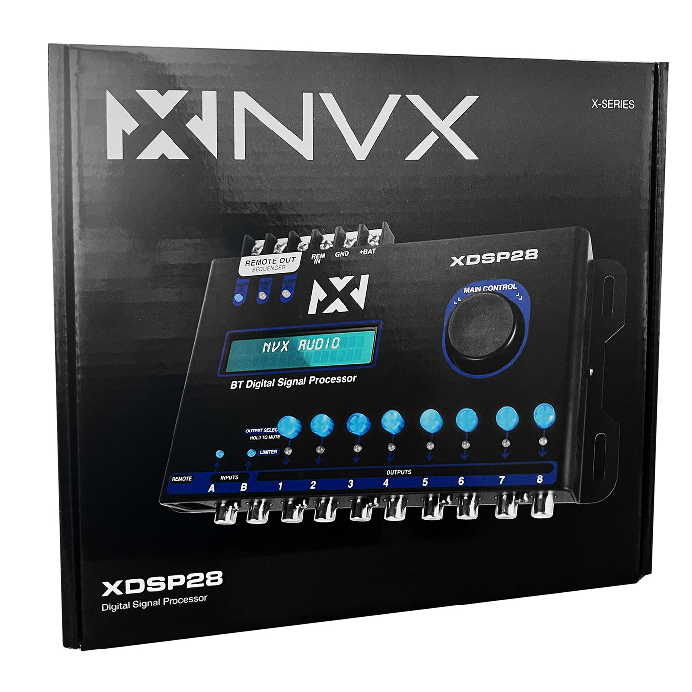 XDSP28 8-Channel X-Series 15 Band Parametric EQ Digital Signal Process ...