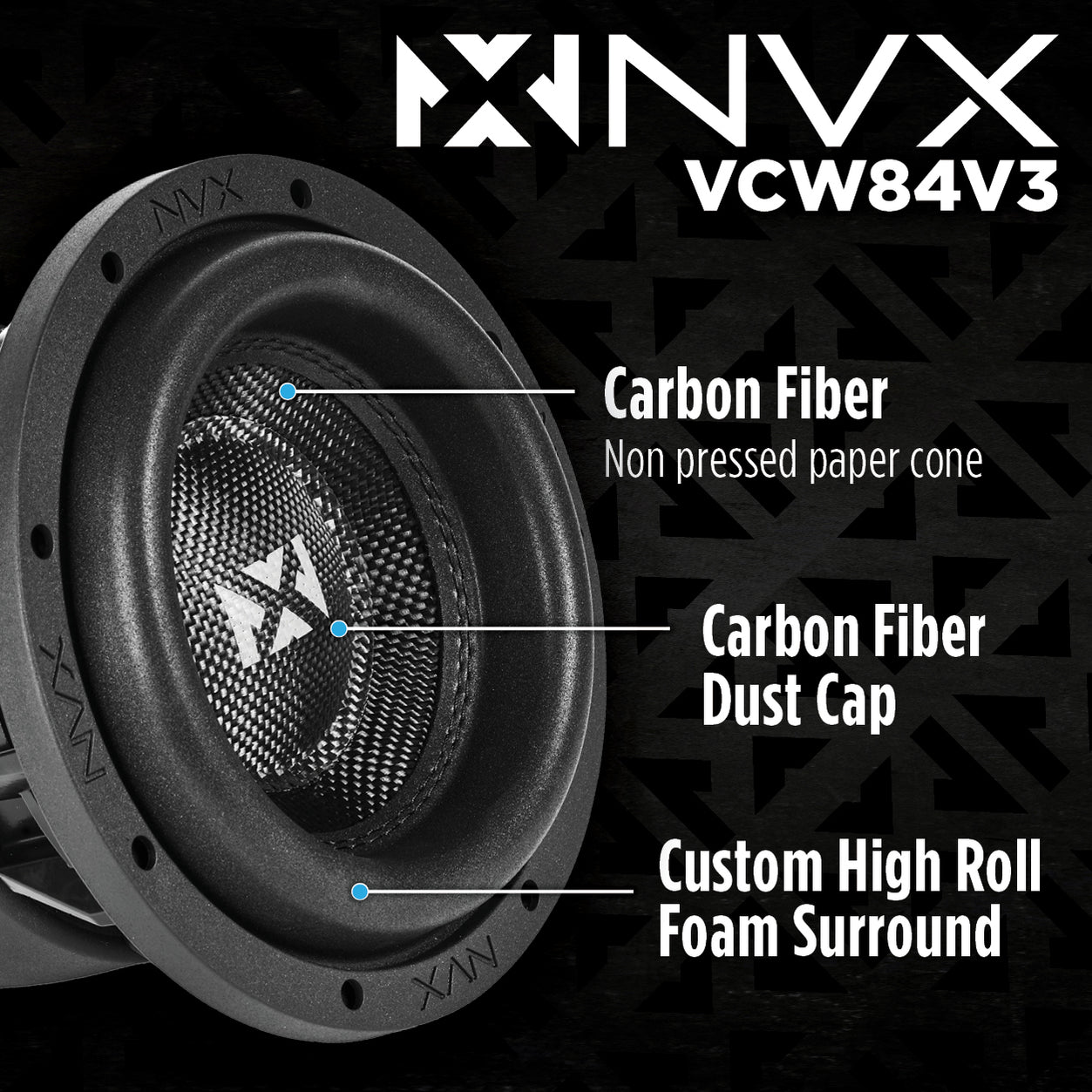 NVX Car Speakers, Subwoofers, Amplifiers and Installation Accessories
