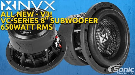 NVX Car Speakers, Subwoofers, Amplifiers and Installation Accessories