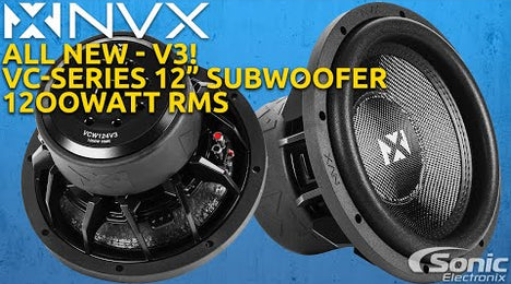 VCW122 Version 3 (VCW122v3) 2400W Peak (1200W RMS) 12" VC-Series v3 Du ...