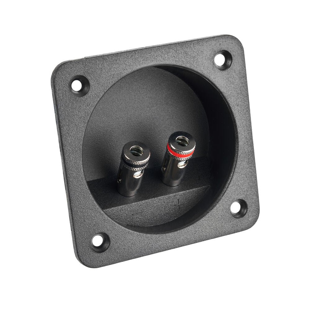 NBTERM2 Square Terminal Cup with Spring Loaded Binding Post Connectors ...